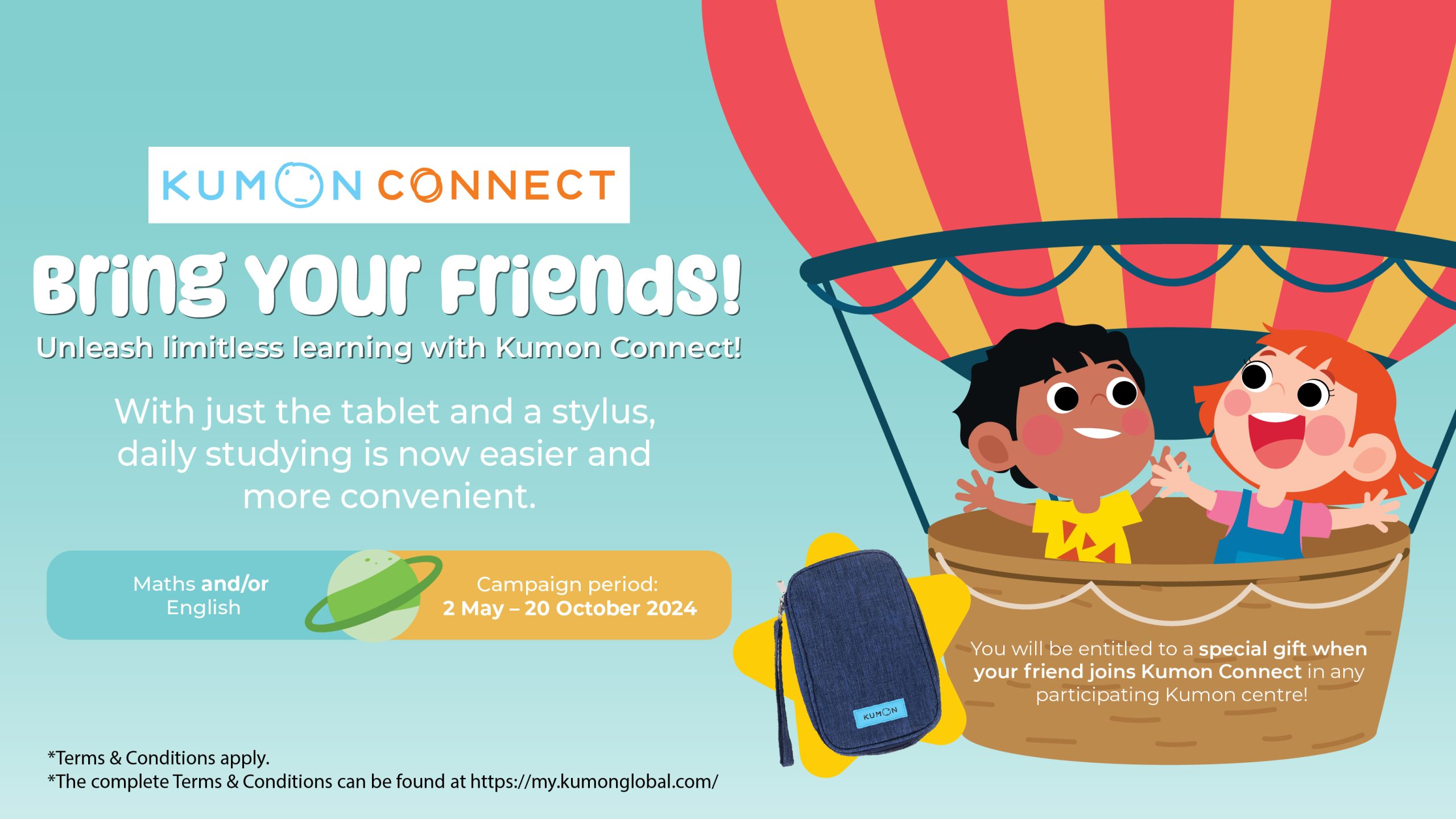 KUMON CONNECT BRING YOUR FRIENDS CAMPAIGN - KumonMalaysia - Children's ...