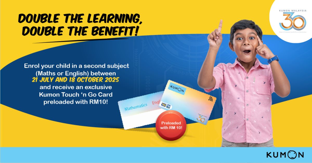 Kumon EO Campaign - KumonMalaysia - Children's After School Enrichment ...